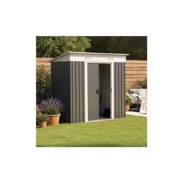 Home Deluxe Ger&auml;teschuppen aus verzinktem Stahl BOHIO M - 195 x 184 cm