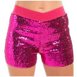 buttinette Pailletten-Hotpants, pink