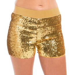 buttinette Pailletten-Hotpants, gold