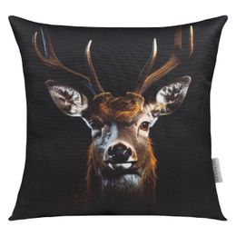 SONSTIGE Kissenh&uuml;lle BLACK DEER