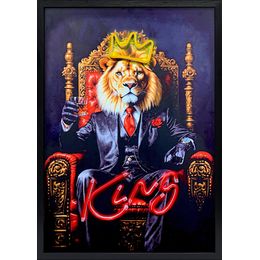 Pro Art Bild LED LION KING V