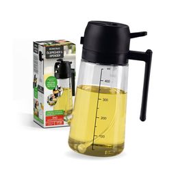 gourmetmaxx &Ouml;lspr&uuml;hflasche 470ml schwarz