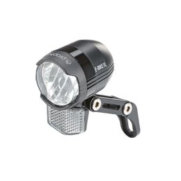 Prophete E-Bike Scheinwerfer 100/60 Lux, mit OSRAM LED's, f&uuml;r E-bikes (9-48 V), seitliche Lichtstreifen, integrierter Reflektor