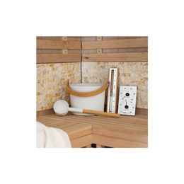 Home Deluxe Saunazubeh&ouml;r MIYU Wei&szlig; - Komplett Set
