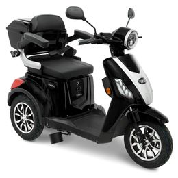 Rolektro, E-Trike 25 V.2 R31, Schwarz, 60V-20Ah Bleigel Akkus, 1000 Watt