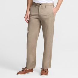 Classic Fit Chinohose TRAVEL f&uuml;r Herren, Herren, size: regular, Beige, Baumwoll-Mischung/Polyester-Mischung, by Lands' End