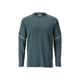 Mascot T-Shirt Langarm moderne Passform waldgr&uuml;n Gr. M (22281-461-34-M)