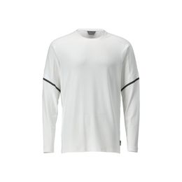 Mascot T-Shirt Langarm moderne Passform Gr&ouml;&szlig;e M weiss (22281-461-06-M)