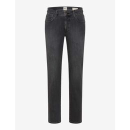 Brax Herren Five-Pocket-Hose Style CADIZ GREY USED, denim grau, Gr. 42/36