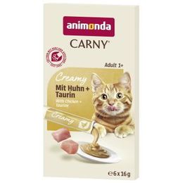 animonda Carny Creamy mit Taurin Huhn 66x15 g