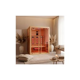 Home Deluxe Infrarotkabine SONORA M - 135 x 105 cm f&uuml;r 2 Personen