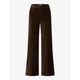 Brax Damen Cordhose Style MAINE BRUNETTE, dunkelbraun, Gr. 48K