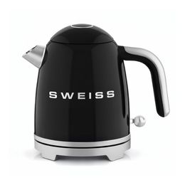 SWEISS Vintage Elektrischer Wasserkocher KTS9 - Schwarz