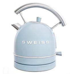 SWEISS Vintage Wasserkocher KTL6 Blau