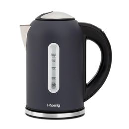 H.Koenig BOE52 Wasserkocher mit einstellbarer Temperatur, 1,7l, 40-100&deg;C, 2200W, Schwarz