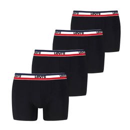 Levi's Sportswear Logo Boxer Brief 4P Herren Boxershort