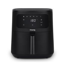 H.Koenig Hei&szlig;luftfritteuse FRY880, 8L Kapazit&auml;t, 1700W, einstellbar bis 200&deg;C, 5 Kochprogramme, Touchscreen-Display