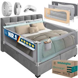 Kesser&reg; Bettgitter Bettschutzgitter Rausfallschutz f&uuml;r Boxspring- und Kinderbetten