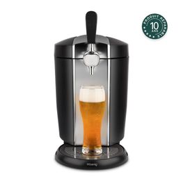 H.Koenig Bierzapfanlage BW1778, passend f&uuml;r alle 5L Universal-Druckf&auml;sser, Edelstahl, Maschine, Pumpe, Haushaltsdruck, Integrierte K&uuml;hlung 4&deg;C