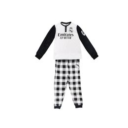 Real Madrid Kids Pyjama &ndash; Langarm Nachtw&auml;sche aus Baumwolle & Polyeste
