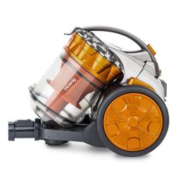 H.Koenig H. Koenig beutelloser Staubsauger STC60/ HEPA Filter/ Teleskoprohr, Fugend&uuml;se/ EEK A/ 700 W/ orange