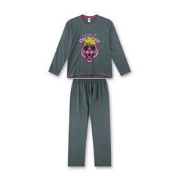 Sanetta Pyjama Teenager lang I like it crunchy M&auml;dchen Pyjama