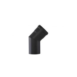 KAMINO FLAM Ofenrohr Bogen 45&deg;, &oslash;8 cm - Kaminrohr mit Silikondichtung