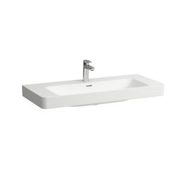 Laufen PRO X Waschtisch H8108697571111 105x46,5cm, 1 Hahnloch, ohne &Uuml;berlauf, wei&szlig; matt
