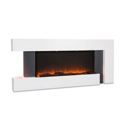 Klarstein Studio Light & Fire 2 Smart Kamin 1000/2000W MDF WiFi-Steuerung