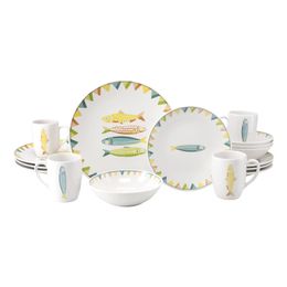Creatable - 25402, Sardinhas Pastell - Kombiservice 16-tlg