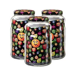 Ritzenhoff & Breker Ritzenhoff & Breker Vorratsgl&auml;ser Smile 2,65 l 3er Set