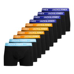 Jack & Jones JACTHEODORE SOLID TRUNKS 10 PACK Herren Boxershort