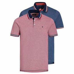 Jack & Jones JJEPAULOS POLO 2PK Herren Poloshirt