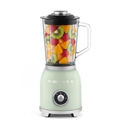 SWEISS Blender Smoothie Vintage MXV7 - Gr&uuml;n