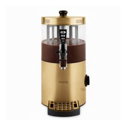 H.Koenig H. Koenig Hei&szlig;e Schokolade Spender SHK804 / Edelstahl / 3 L / Gold / bis zu 90&deg;C / 1200 W