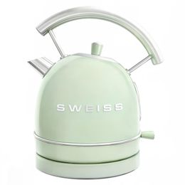 SWEISS Vintage Wasserkocher KTL7 Gr&uuml;n