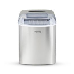 H.Koenig Eisw&uuml;rfelmaschine KB14 / ca. 12 kg Eisw&uuml;rfel pro Tag / 2 Eisw&uuml;rfelgr&ouml;&szlig;en / 120 W / 2,1 L