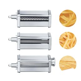 H.Koenig Zubeh&ouml;r KM3 Nudelmaschine f&uuml;r professionelle Knetmaschine KM120/KM124/KM126/KM128, Laminoire f&uuml;r frische Pasta, Spaghetti, Tagliatelle