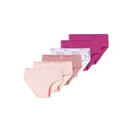 Schiesser M&auml;dchen Slip Fine Rib Multi 6er Pack