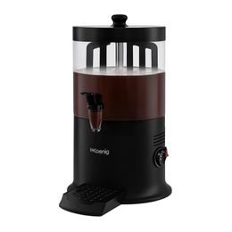 H.Koenig H. Koenig Hei&szlig;e Schokolade Spender SHK900 / Edelstahl / 6L / Schwarz / bis zu 90&deg;C / 1200 W