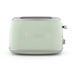 SWEISS Vintage-Toaster GRS7 Gr&uuml;n