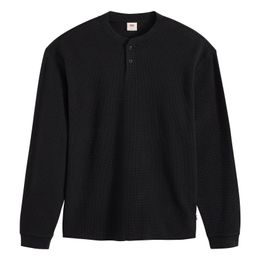 Levi's LS Relax Button Henley Herren Sweatshirt
