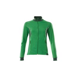 Mascot Sweatshirt mit Zipper Damen 4XL grasgr&uuml;n/gr&uuml;n (18494-962-33303-4XLONE)