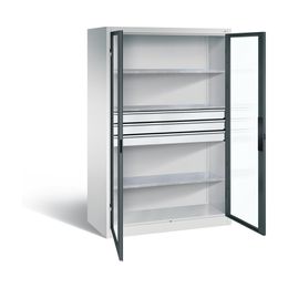 C+P Werkzeugschrank Acurado, H1950xB1200xT600mm, Front Anthrazitgrau, Korpus Lichtgrau (8932-5530) ; C + P M&ouml;belsysteme (8932-5530|S10061)