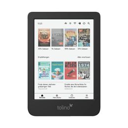 tolino shine color eBook-Reader - Schwarz