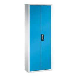 C+P Magazinschrank Serie 13, 1980x700x300mm, 7035/5012 ; C + P M&ouml;belsysteme (133113-201|S10046)