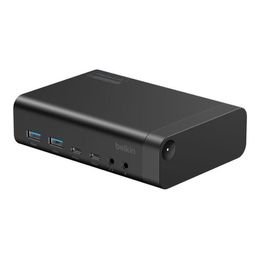 Belkin Connect Universal 14-in-1 Dual Display Dock 140W, schwarz