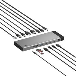 Belkin Connect Thunderbolt 5 Docking Station USB C, 14-in-1, 140 W