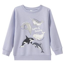 Topolino Kinder Sweatshirt mit Wal-Prints