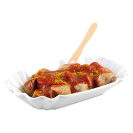 SONSTIGE Pommesschale FRIES wei&szlig;